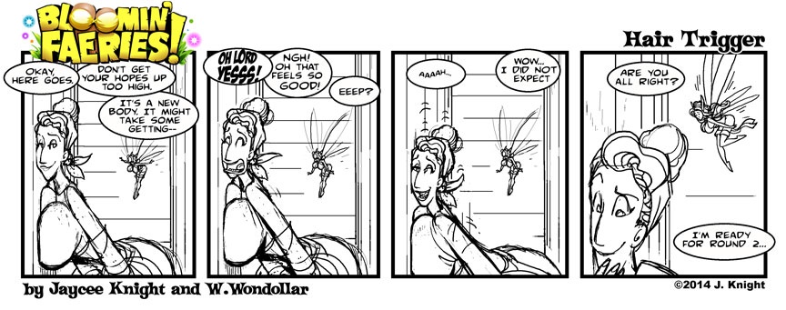 Scripts & Roughs – Bloomin' Faeries!
